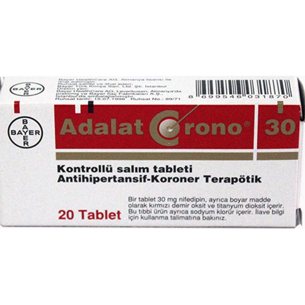 Buy Adalat XL Online | Affordable Blood Pressure Medication