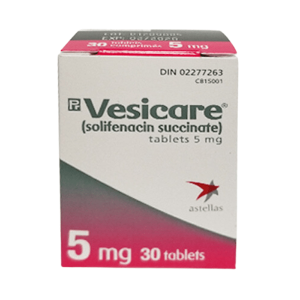 Buy Vesicare Online | Overactive Bladder Relief at Low Price